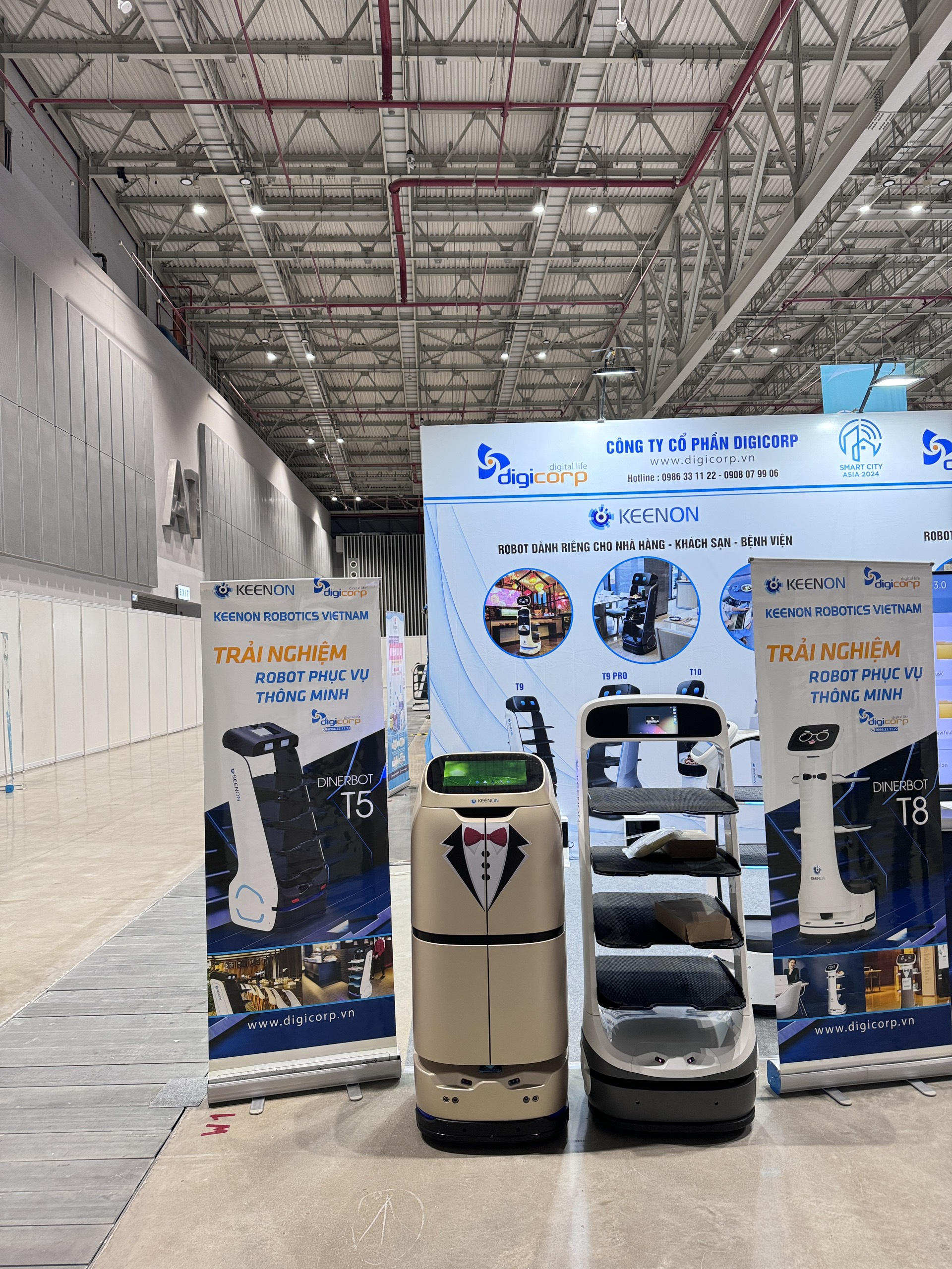 DIGICORP LAUNCHES A SERIES OF ROBOT PRODUCTS AT THE SMART CITY ASIA ...